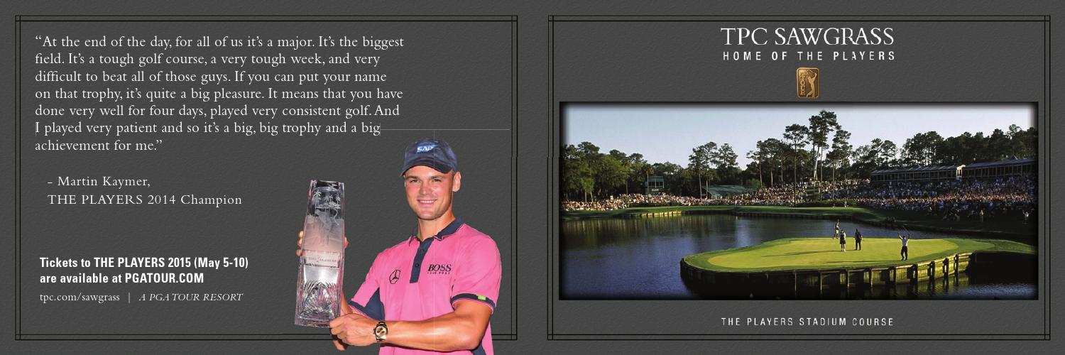 TPC Sawgrass THE PLAYERS Stadium Course Scorecard by TPCNetwork - Issuu
