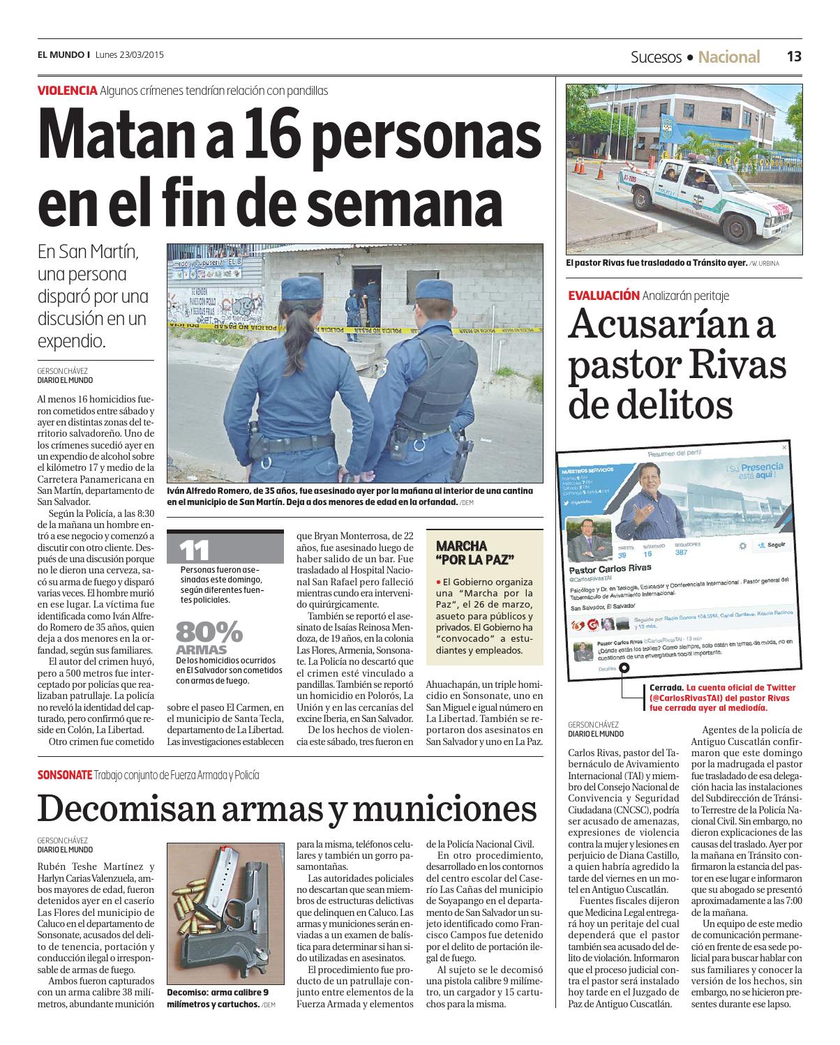 Mundo230315 by Diario El Mundo - Issuu
