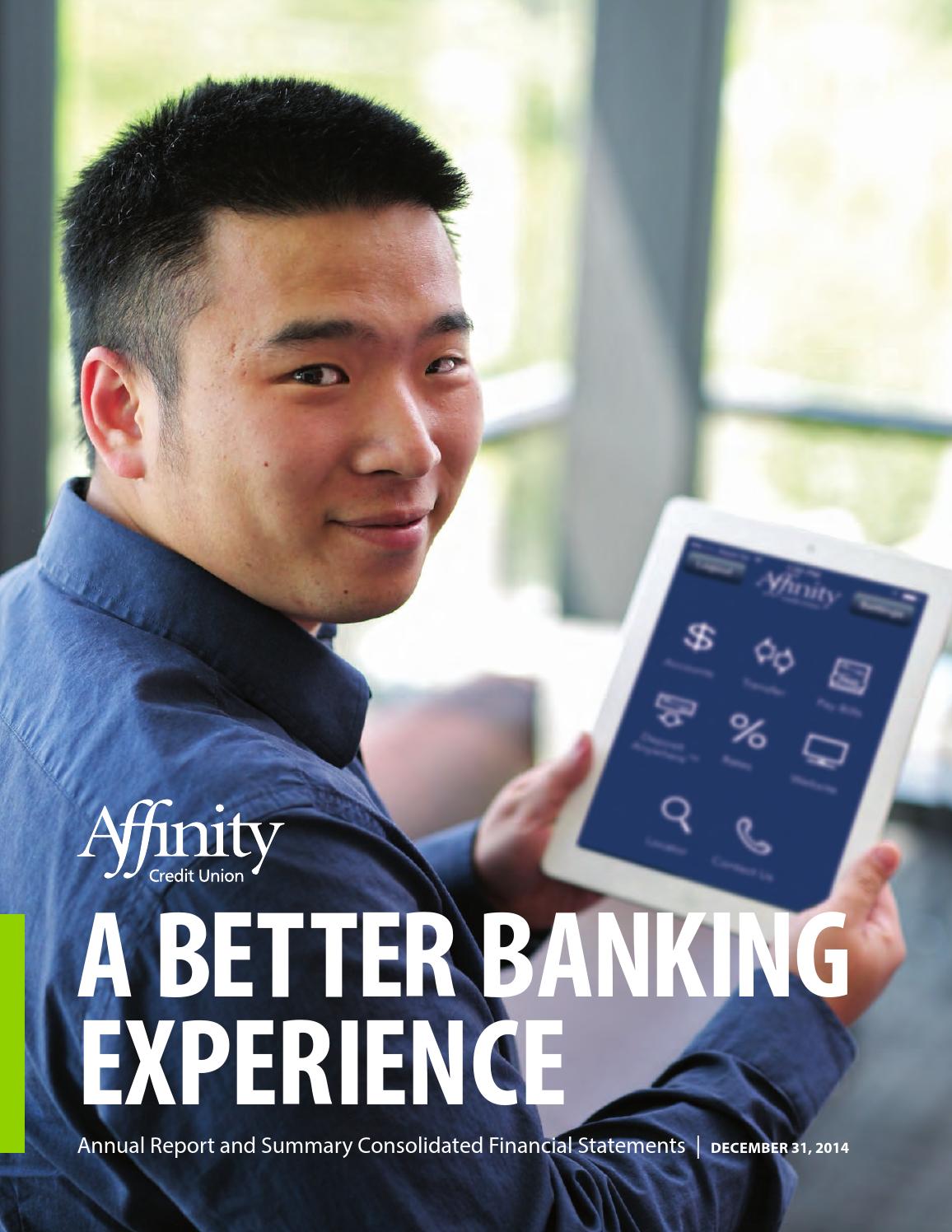 2014 Affinity Annual Report by Affinity Credit Union - Issuu