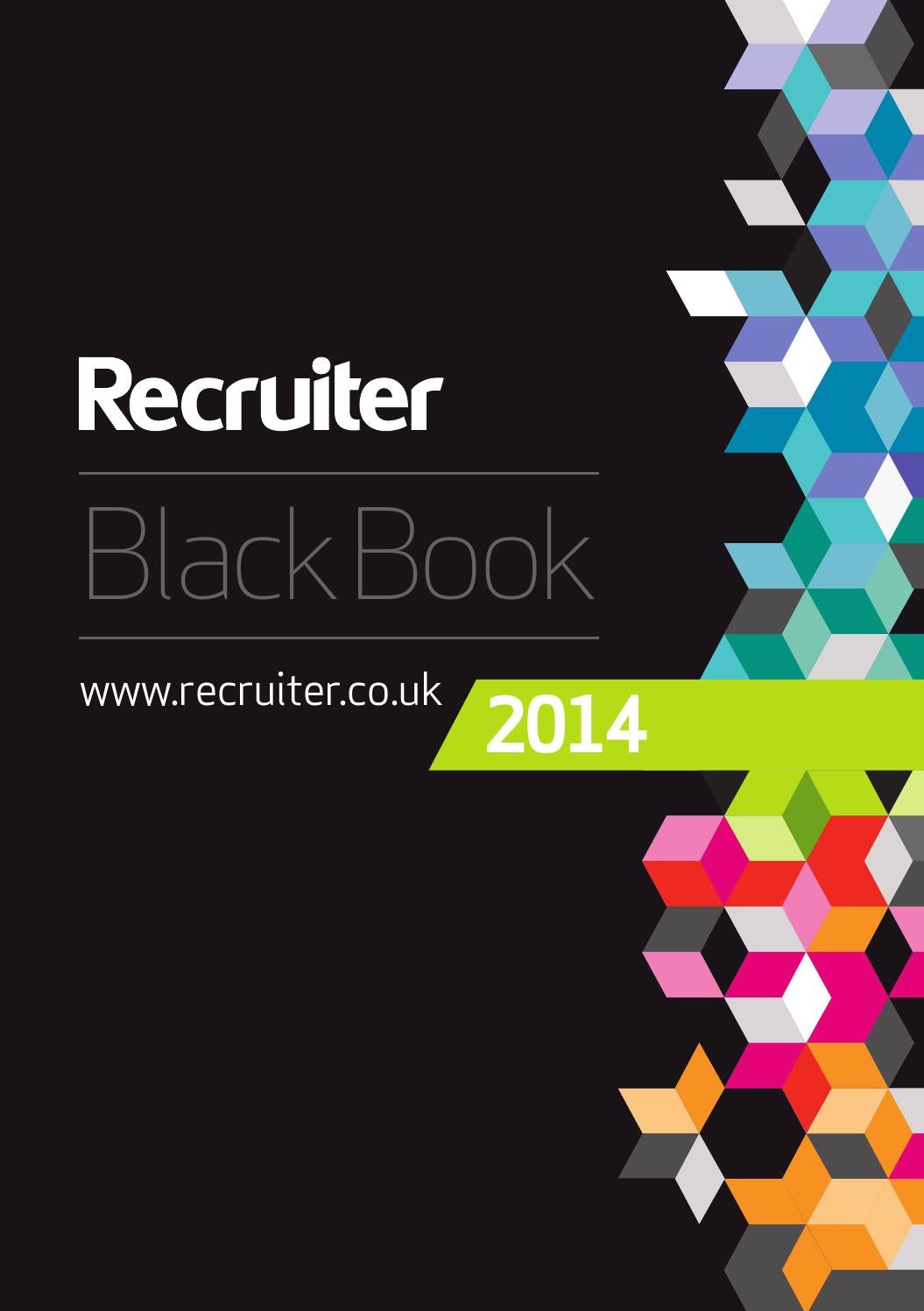 Recruiter Black Book 2014 by Redactive Media Group - Issuu