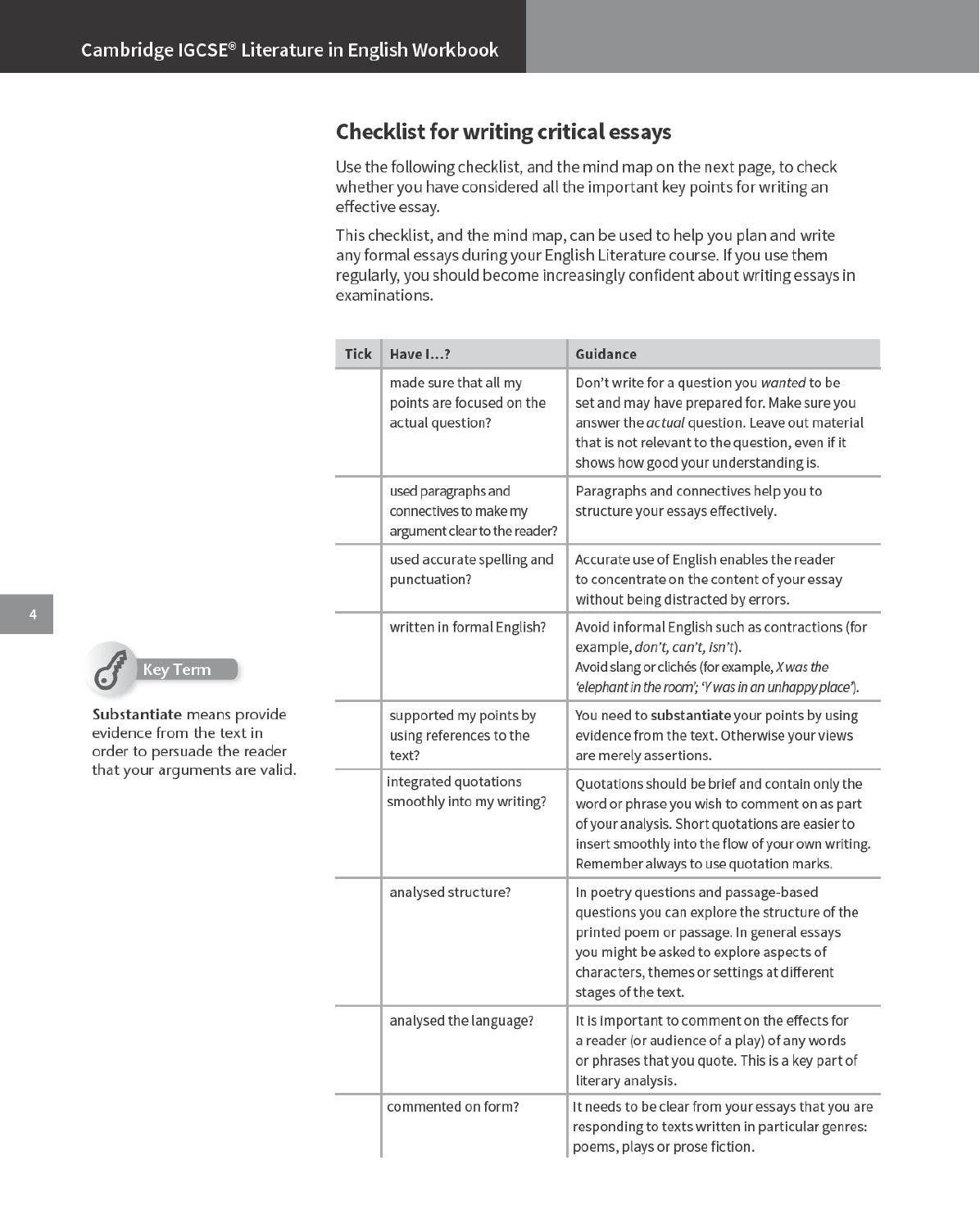 Preview Cambridge IGCSE Literature In English Workbook by Cambridge ...