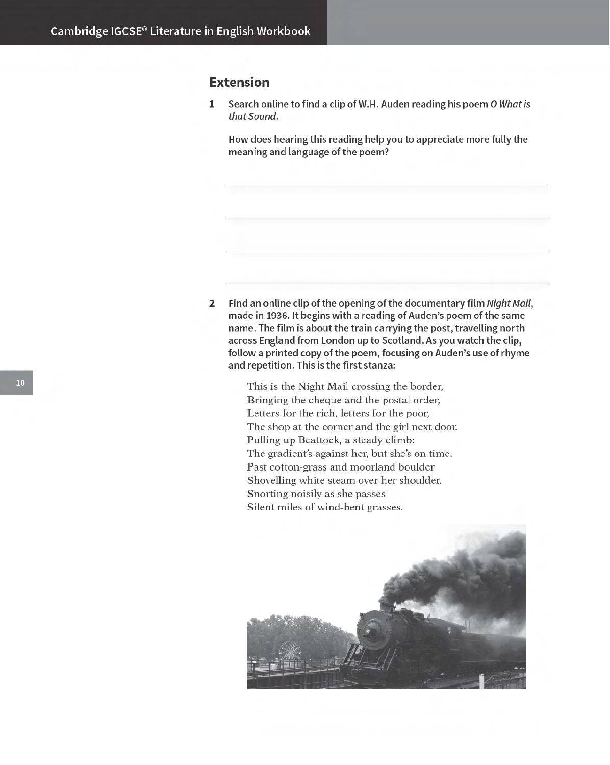 Preview Cambridge IGCSE Literature In English Workbook by Cambridge ...