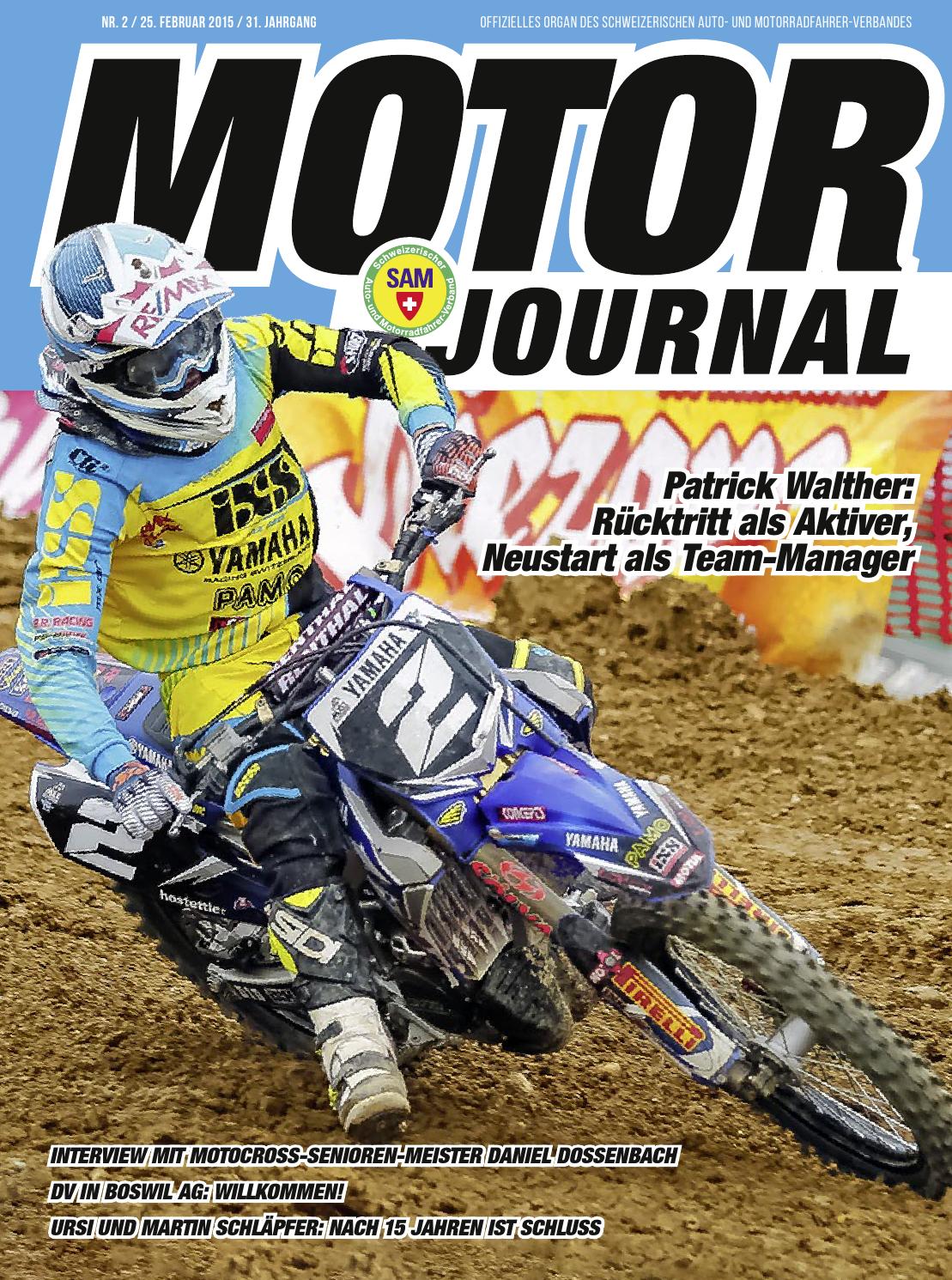 SAM MOTOR JOURNAL 2015/02 by SAM - Schweizerischer Auto- und ...