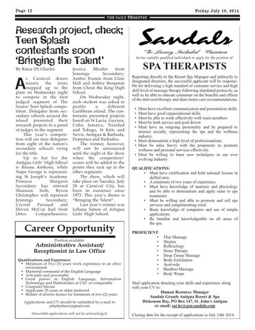 Daily-Observer-18-07-14-No-166 by Antigua Observer Online - Issuu