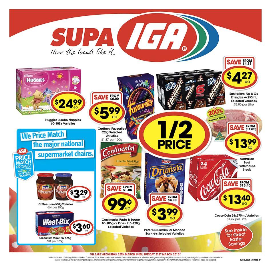 Supa IGA – Catalogue 31 March 2015 by Echo Publications - Issuu