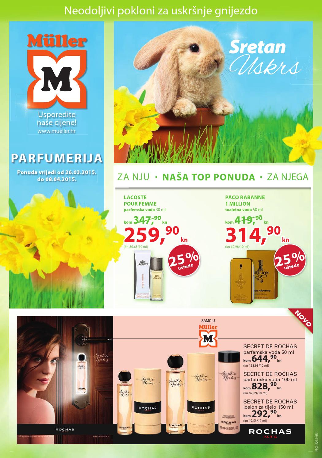 Muller katalog parfumerija od 26 03 08 04 2015 by Catalog.hr - Issuu