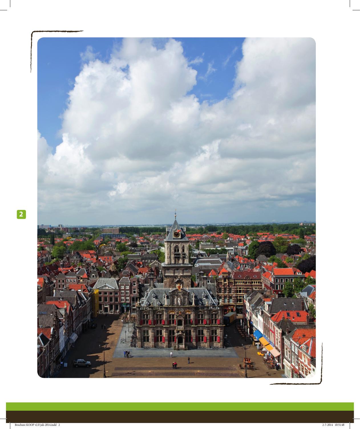 Brochure Koopappartementen Wonen Boven De Hoven Delft by Fundament All ...