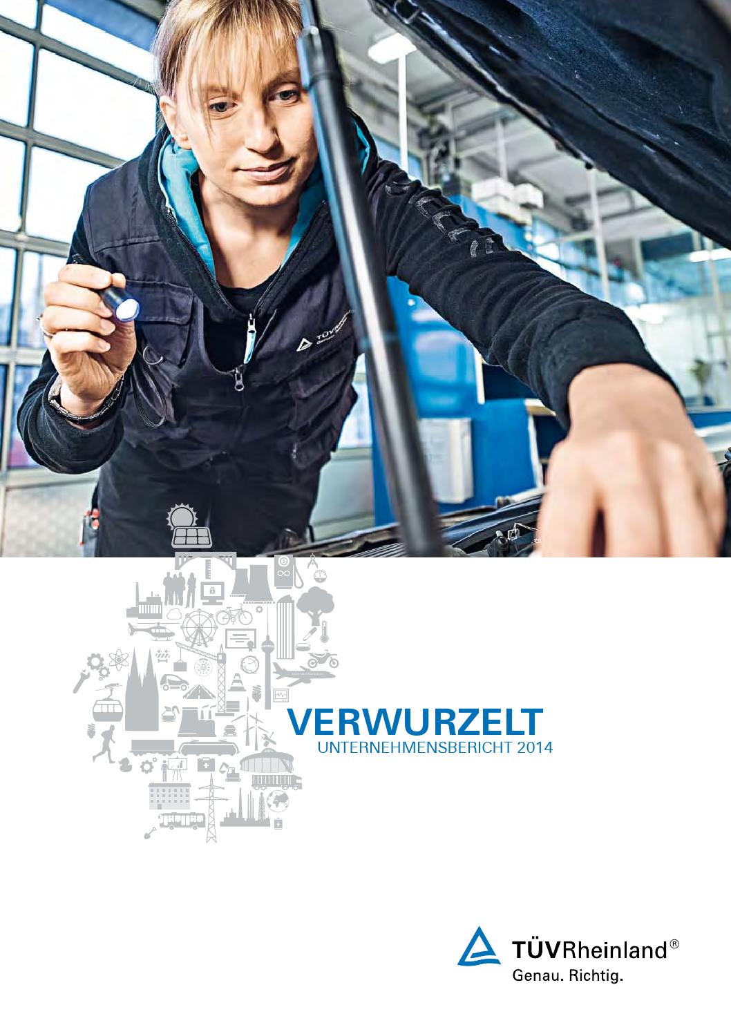 TÜV Rheinland Unternehmensbericht 2014 by TÜV Rheinland - Issuu