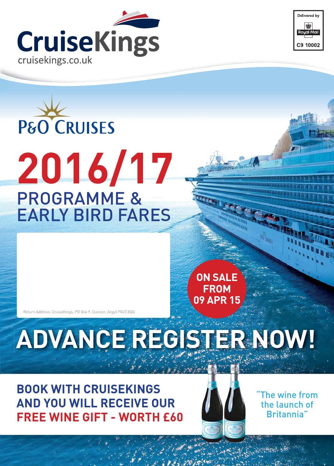 CruiseKings P&O 2016/17 Launch Brochure by Stewart Travel Group - Issuu