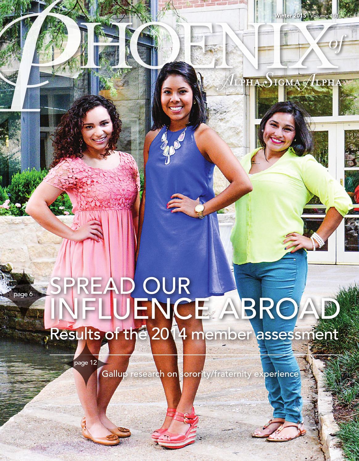 The Phoenix of Alpha Sigma Alpha; Winter 2015 by Alpha Sigma Alpha ...