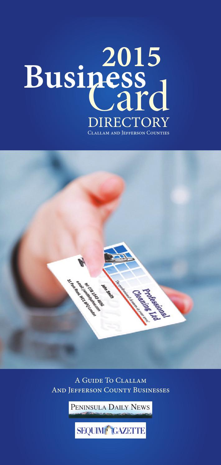 Special Sections - Business Card Directory by Sound Publishing - Issuu