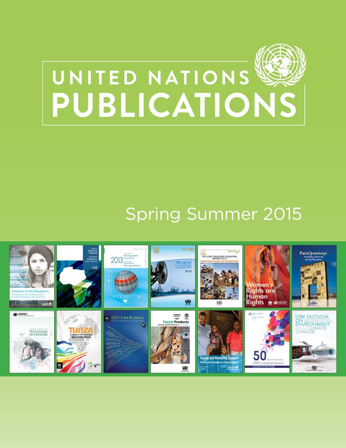 United Nations Publications by United Nations Publications - Issuu