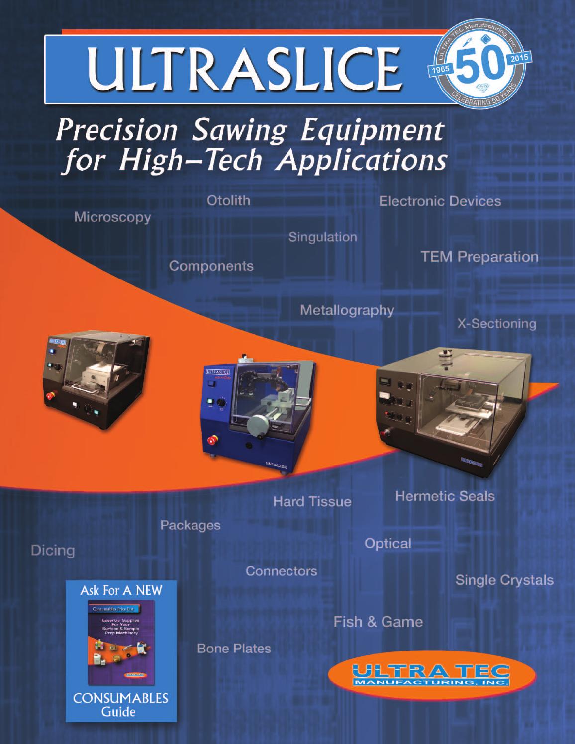ULTRASLICE Brochure by ULTRA TEC - Issuu