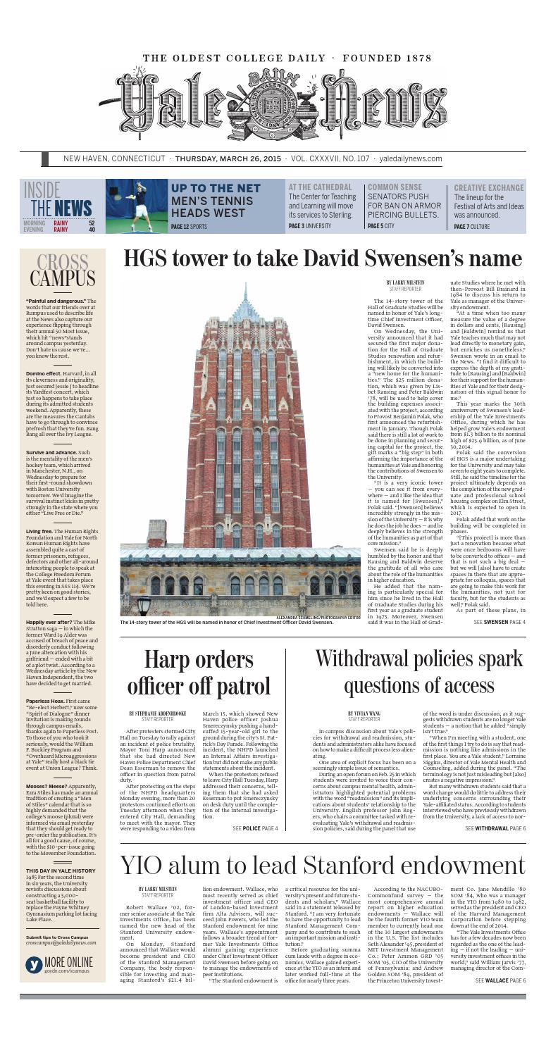 Today's Paper by Yale Daily News - Issuu