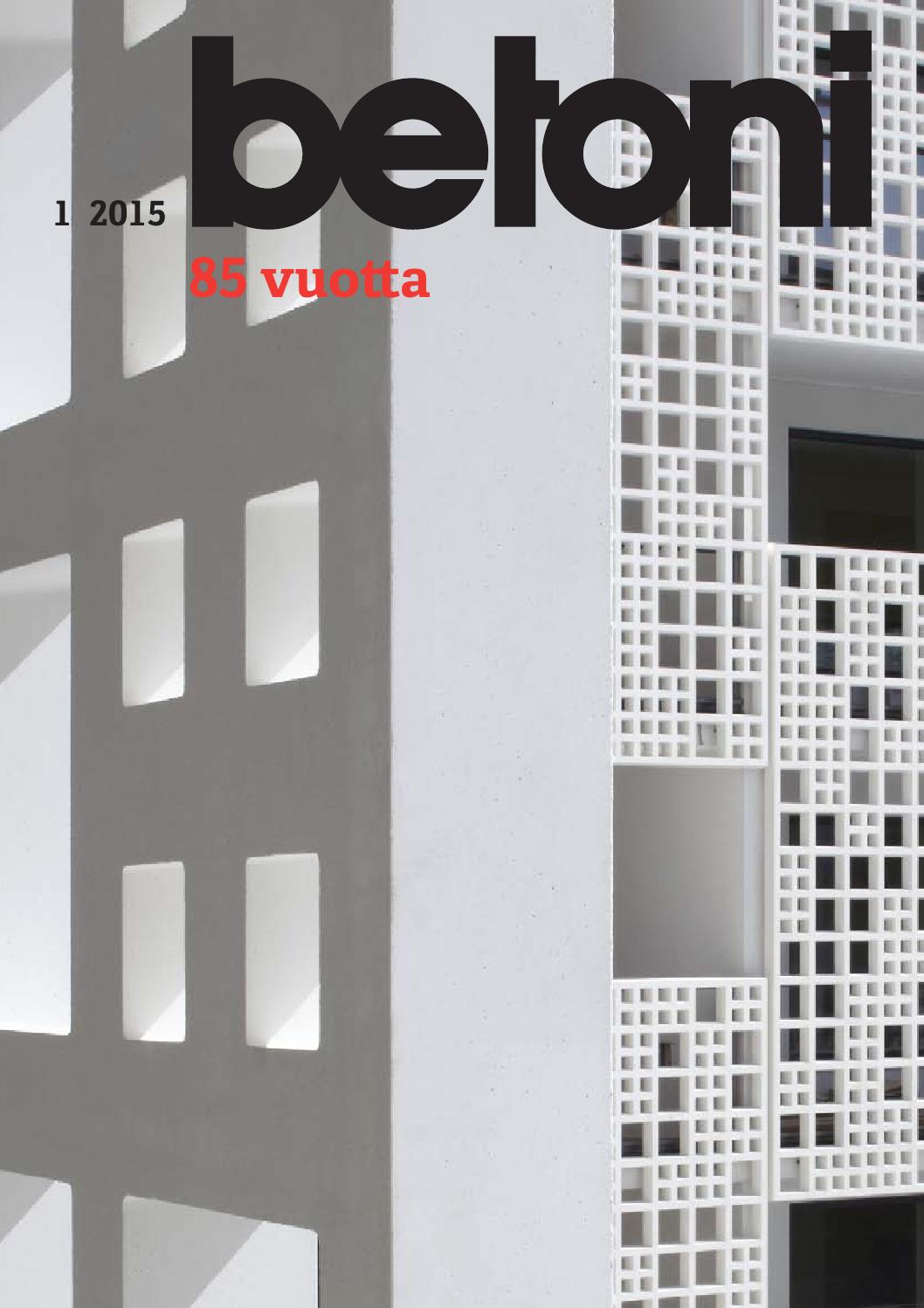 Betoni 1 2015 by Kivirakentaminen - Issuu
