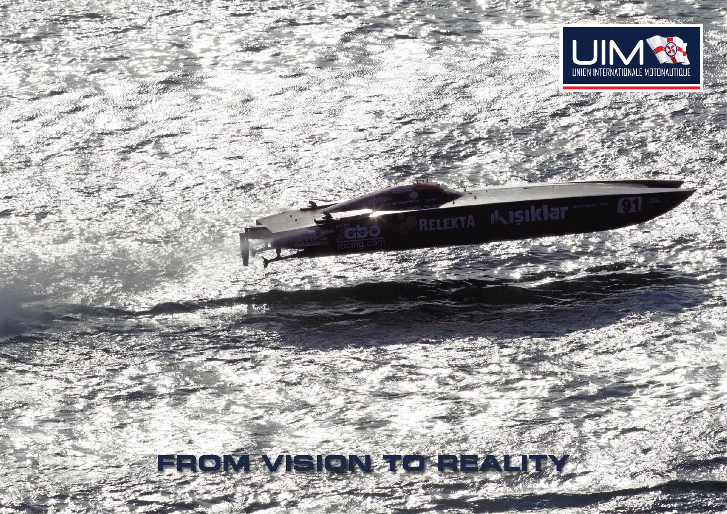2015 UIM brochure by UIM Powerboating - Issuu