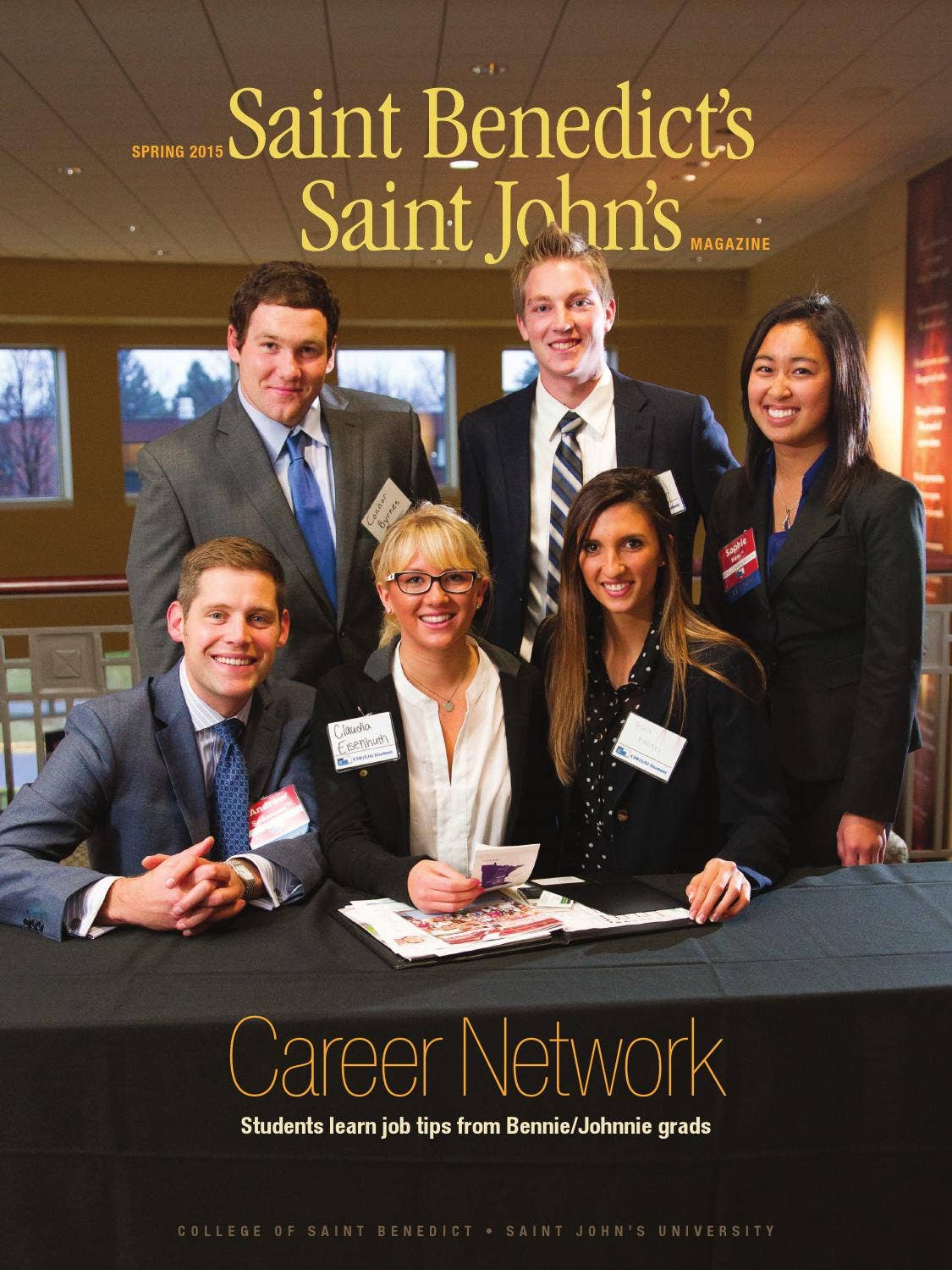 Saint Benedict's/Saint John's Magazine Spring 2015 by CSB+SJU - Issuu