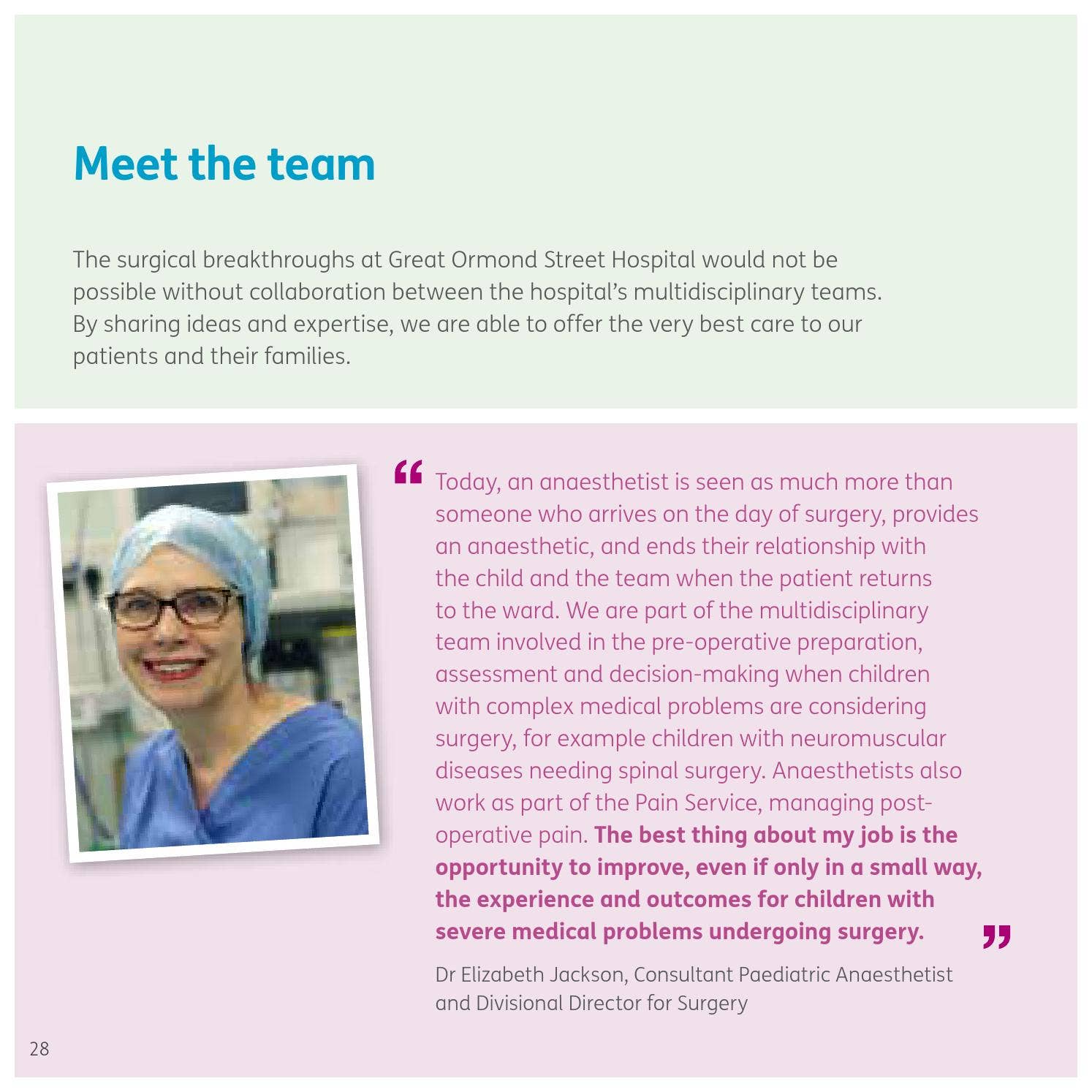Surgery breakthrough guide by Great Ormond Street Hospital Children's ...