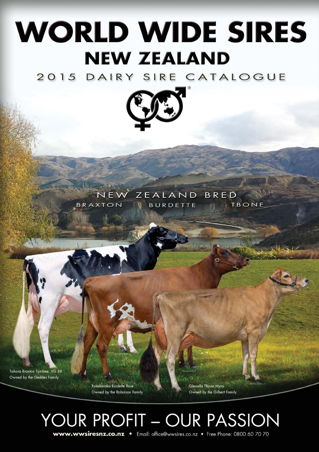 2015 World Wide Sires NZ Catalog by World Wide Sires, LTD - Issuu