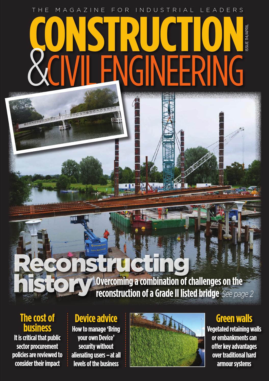 Construction and Civil Engineering Issue 114 April 2015 by Finelight ...
