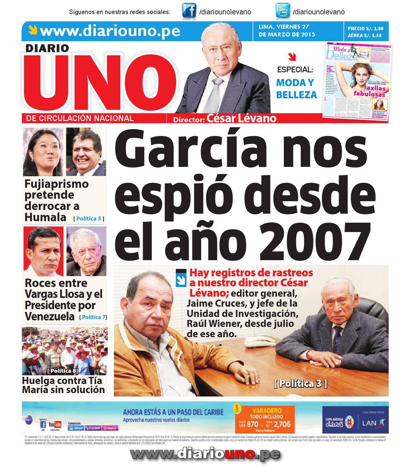 Diario UNO - 27 Marzo 2015 by Diario UNO - Issuu