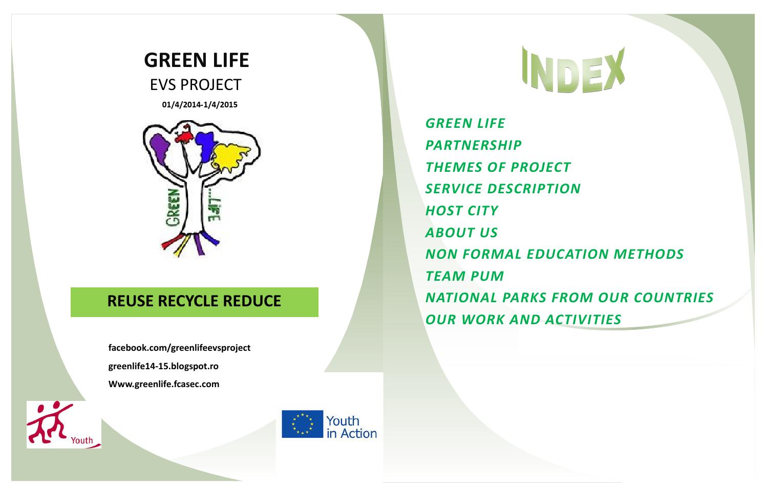 BROCHURE OF THE PROJECT-GREEN LIFE by Alex DB - Issuu