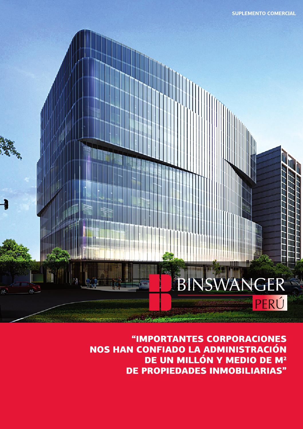 Publicacion Binswanger by Grupo Imagen SAC - Issuu