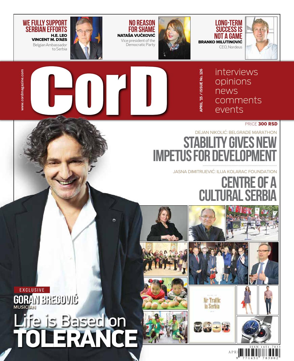 CorD Magazine No.126 by CorD Magazine - Issuu