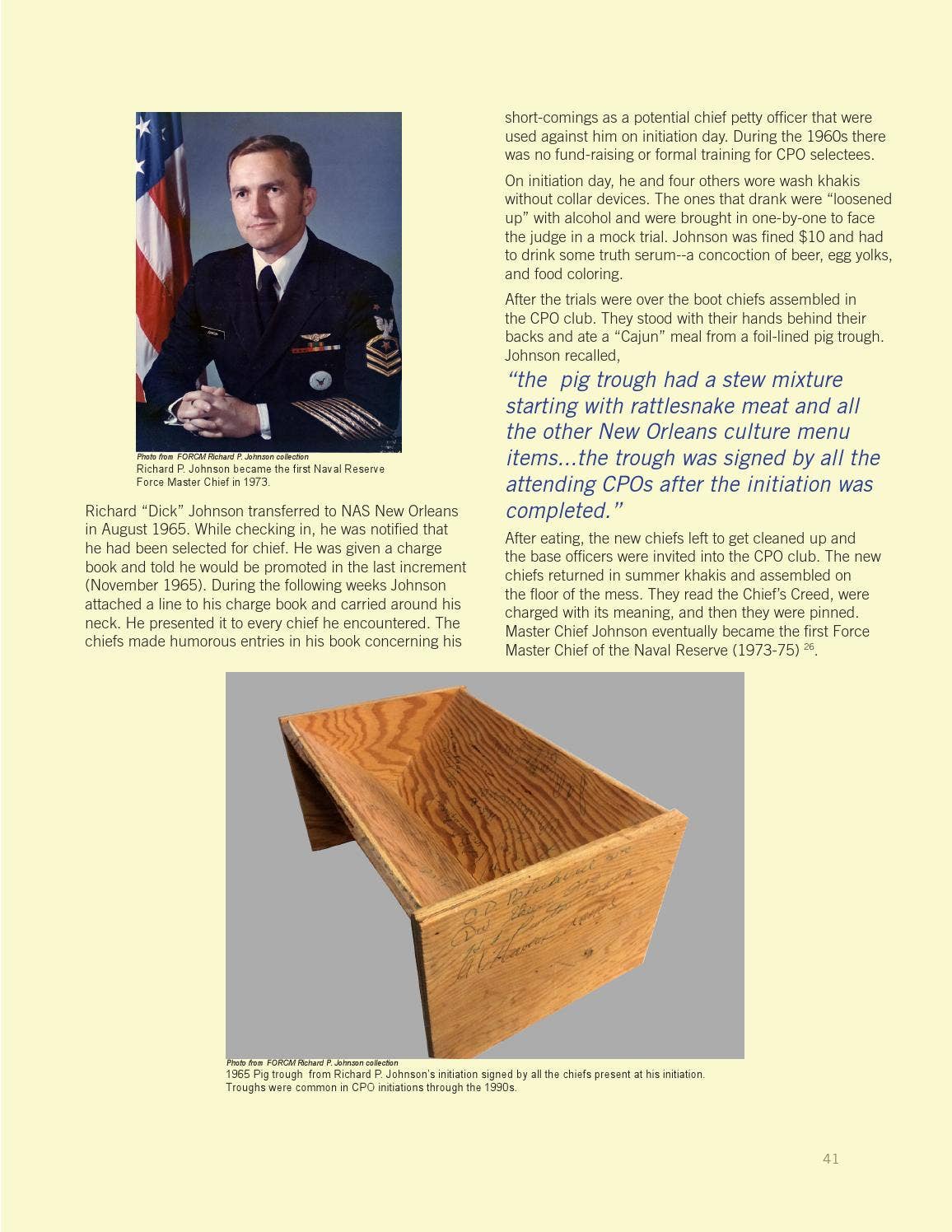 A Tradition of Change: CPO Initiations to CPO 365 by Naval Historical ...