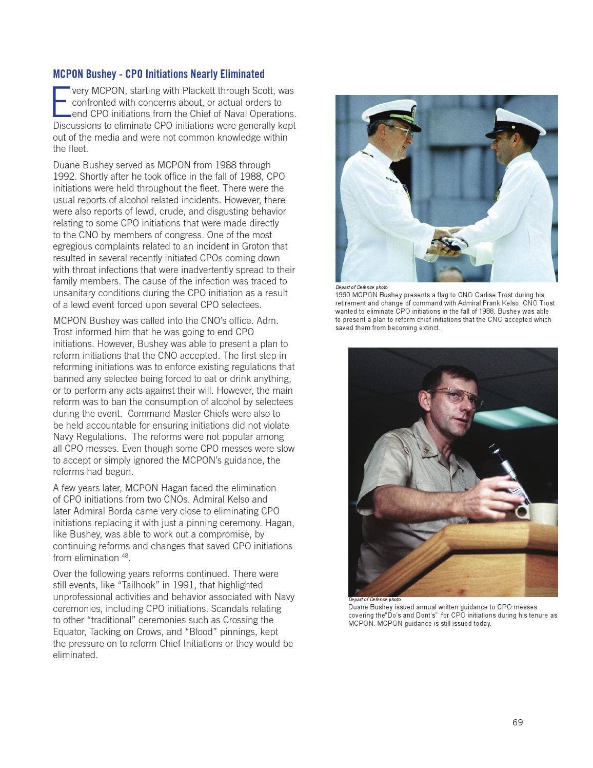 A Tradition of Change: CPO Initiations to CPO 365 by Naval Historical ...