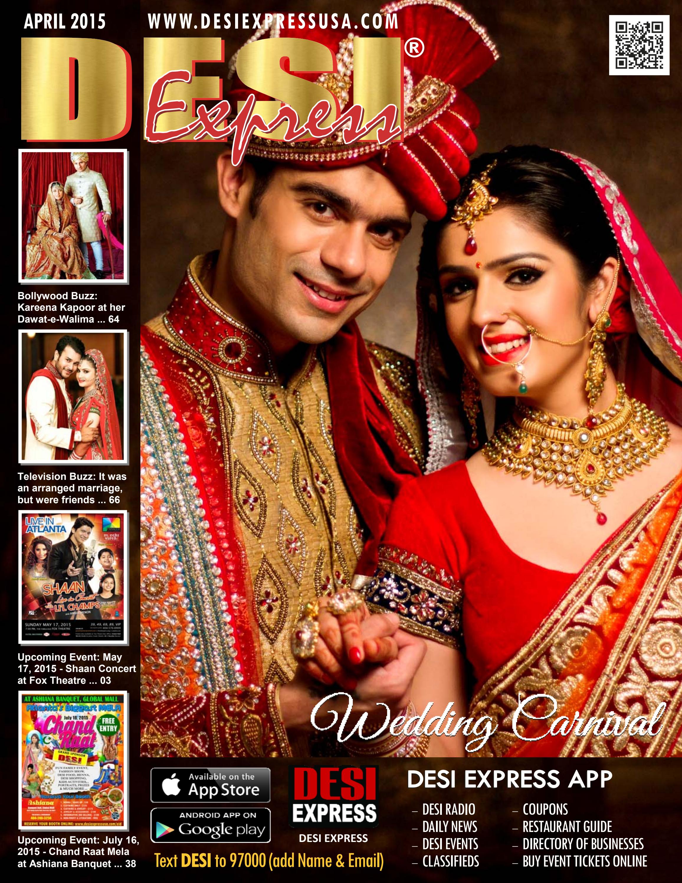 Desi Express Magazine April 2015 by Desi Express Magazine - Issuu