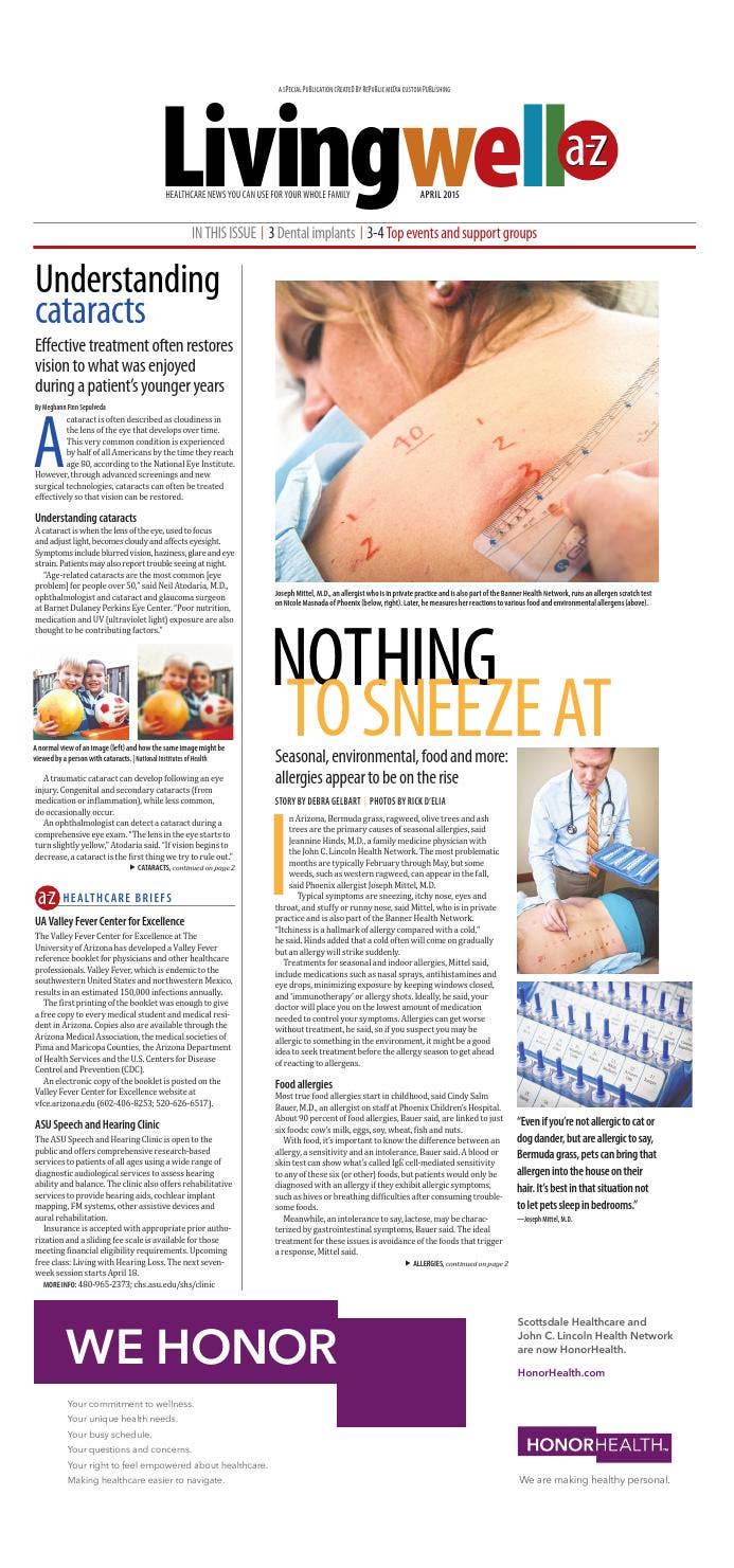Livingwell April 2015 by LOCALiQ - Issuu