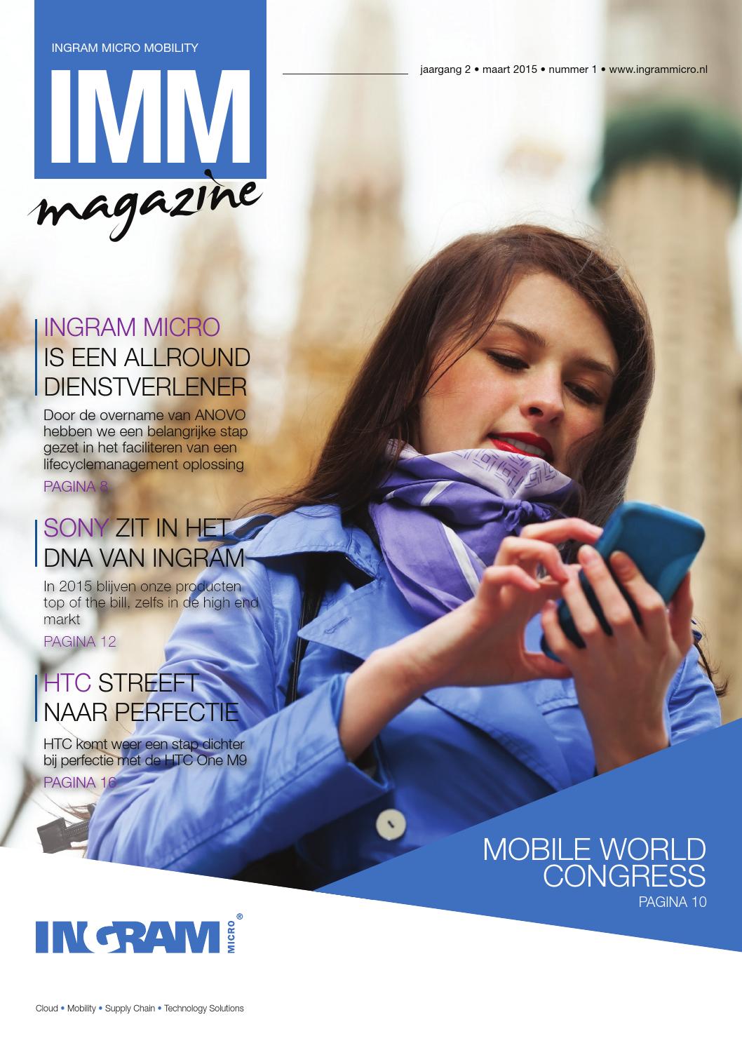 IMM magazine 2015 - nr. 1 by Ingram Micro B.V. - Issuu