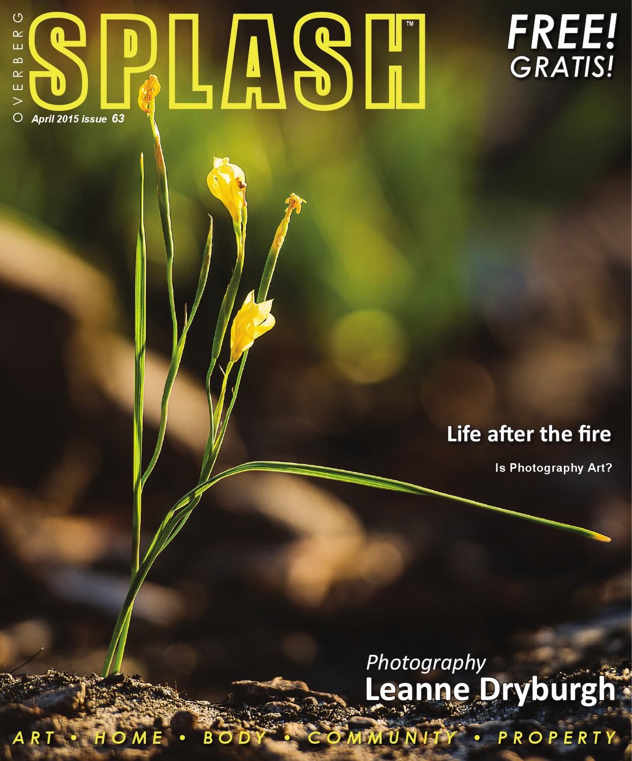 Splash Magazine Overberg - April 2015 by Splash Media - Issuu