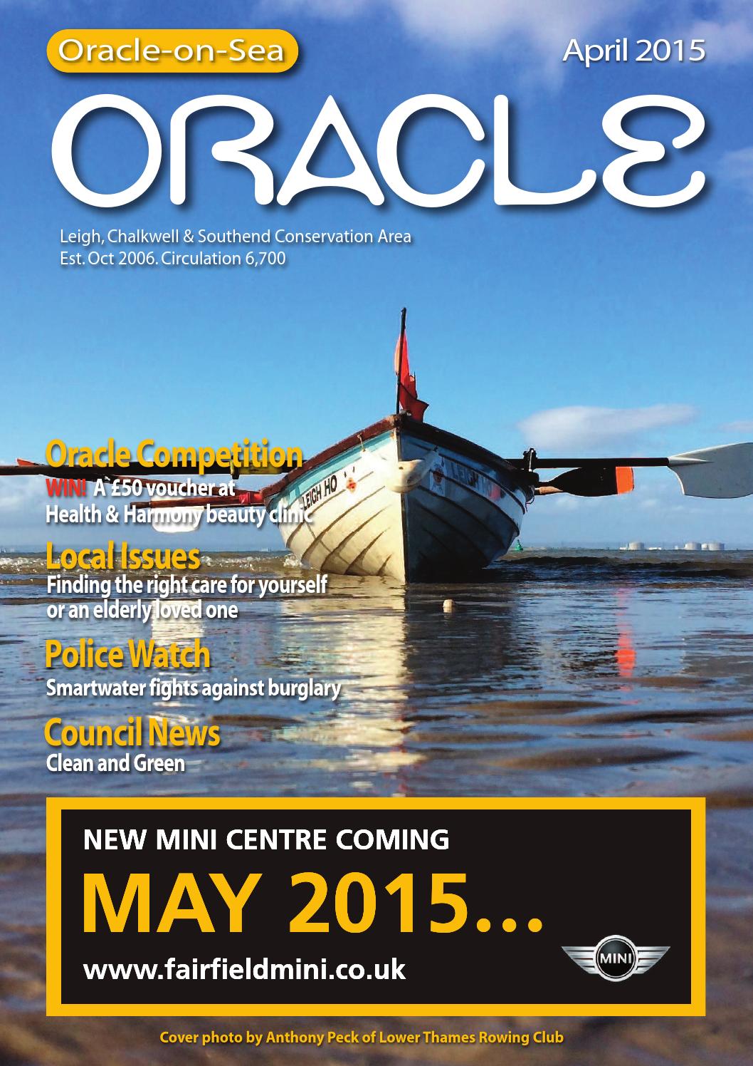 Oracle on sea apr 2015 web by Oracle Publications - Issuu