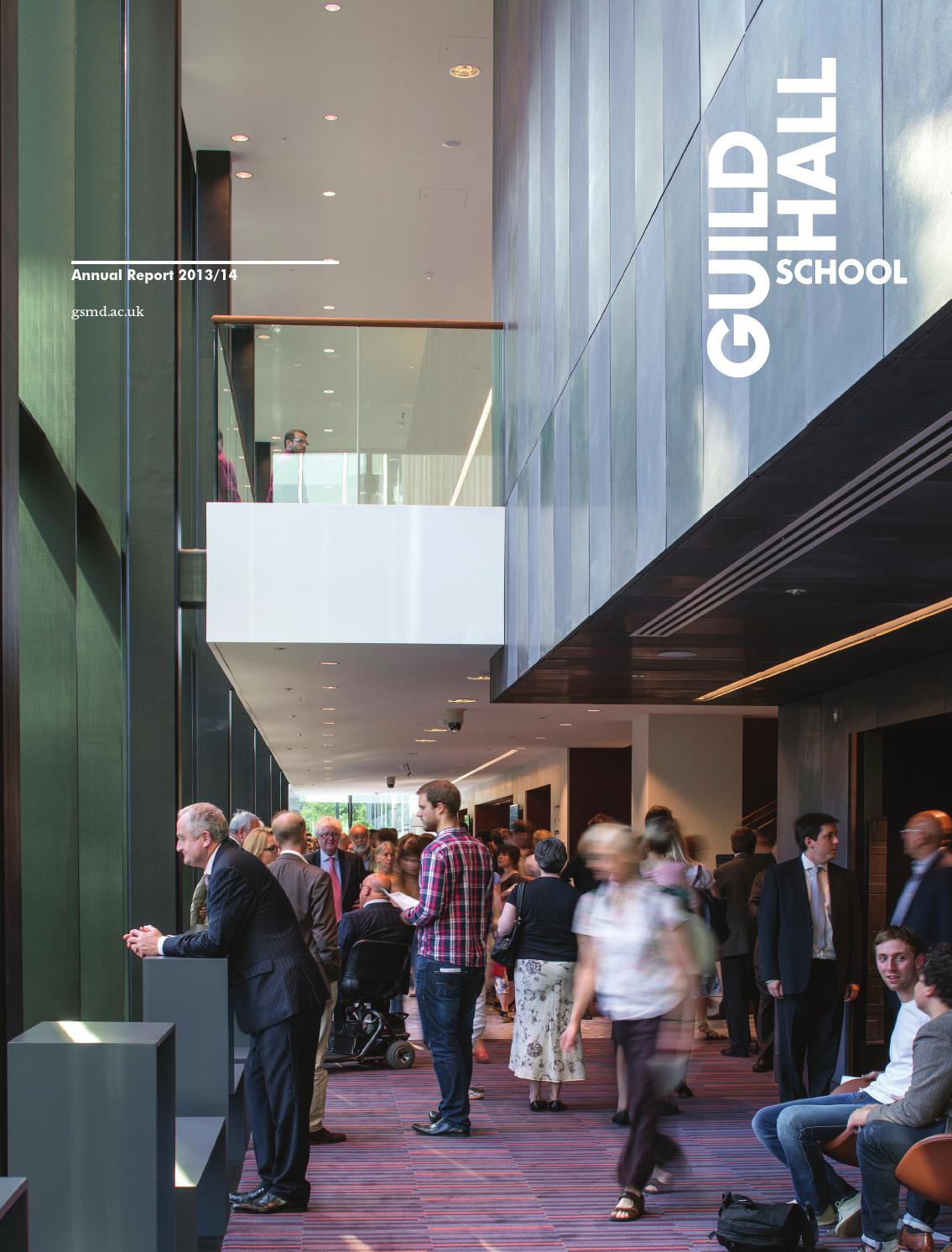 Guildhall School Annual Report 2013-14 by Guildhall School - Issuu