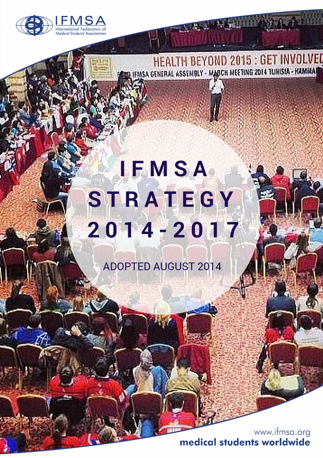 IFMSA Strategy 2014-2017 by International Federation of Medical ...