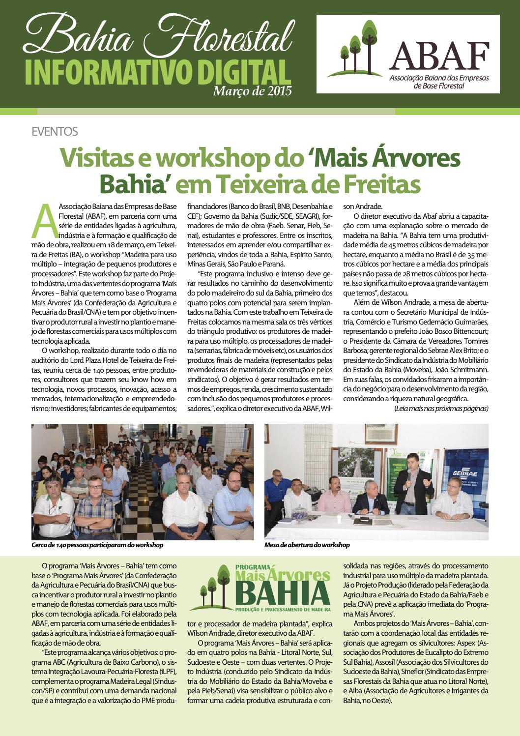 Informativo Abaf (março 2015) by ABAF - Issuu