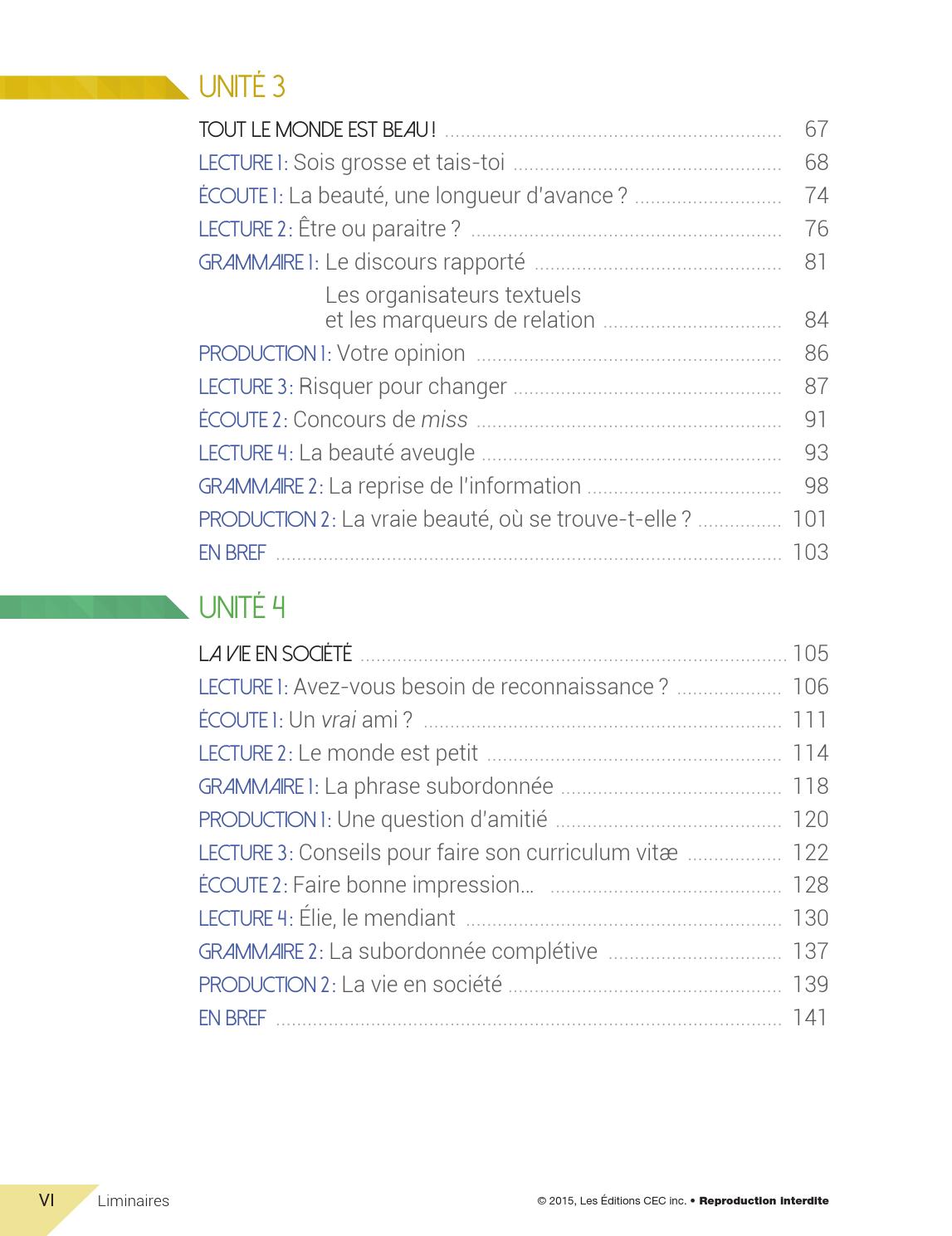 Accès 4 by Les Éditions CEC - Issuu