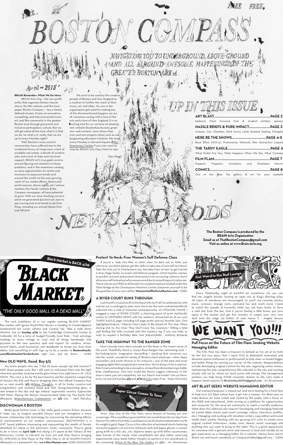 Compass #63, April 2015 by Boston Compass Newspaper - Issuu