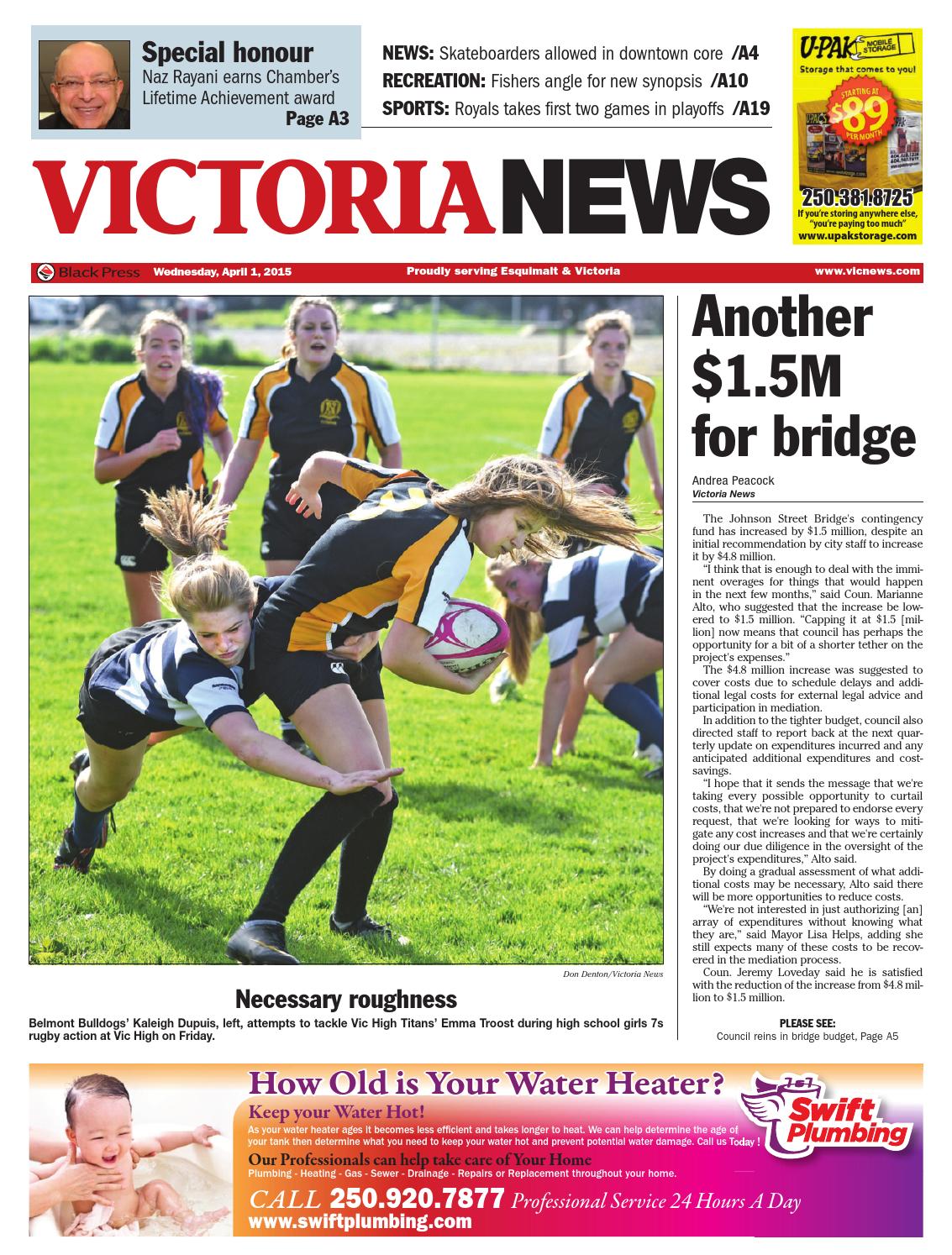 Victoria News, April 01, 2015 by Black Press Media Group - Issuu