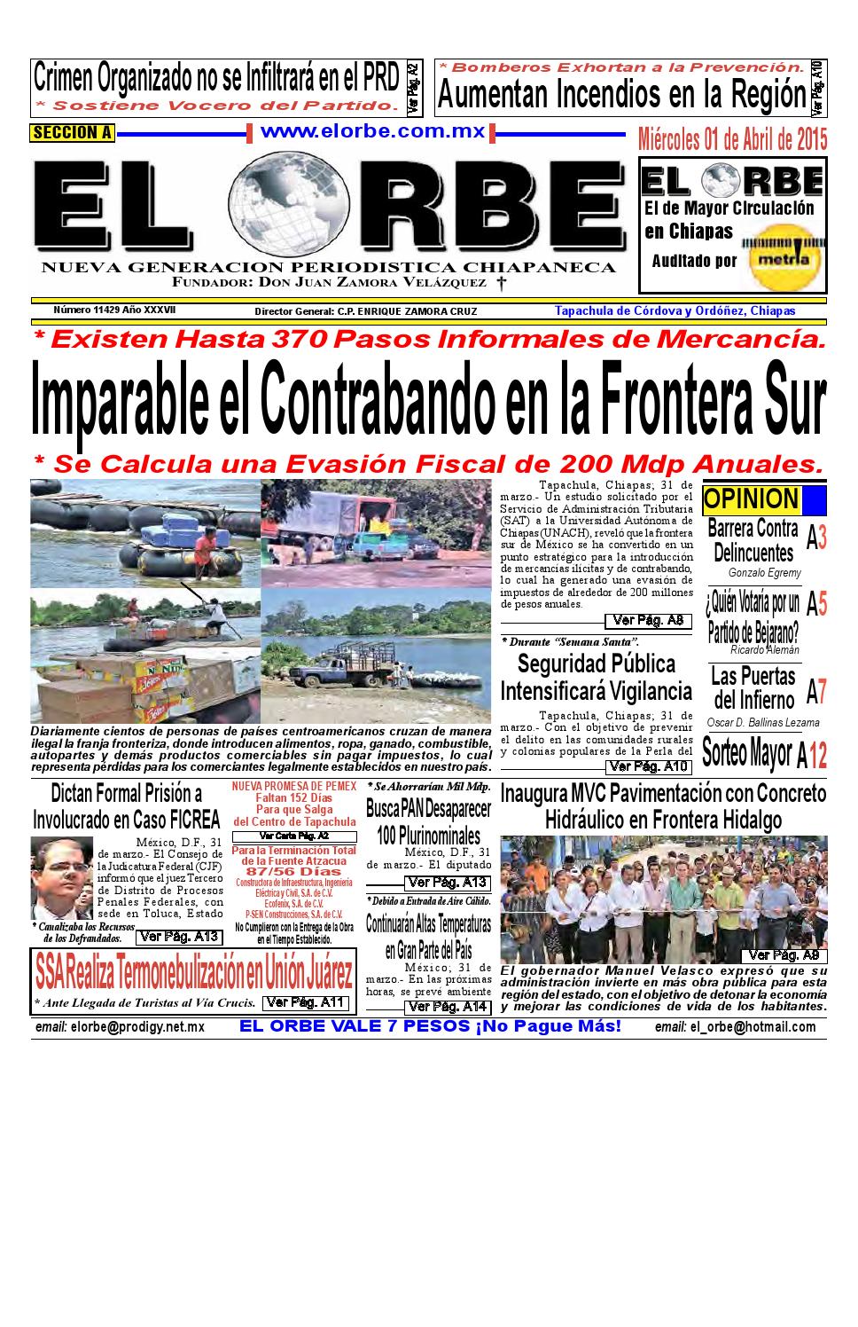 01042015 by El Orbe - Issuu