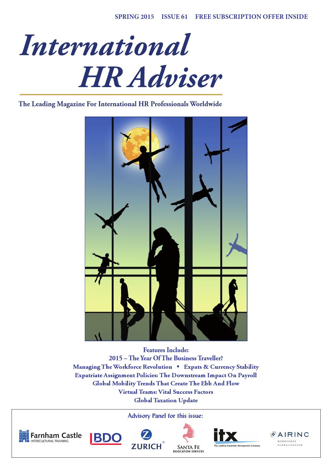 International HR Adviser Spring 2015 by International HR Adviser - Issuu