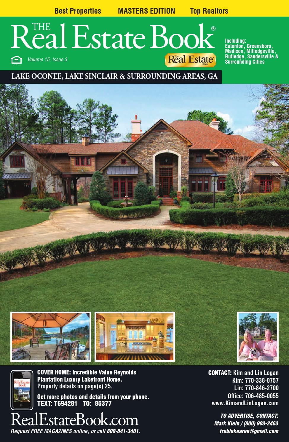 The Real Estate Book, Lake Area; V.15 I.3 Masters Edition by The Real ...