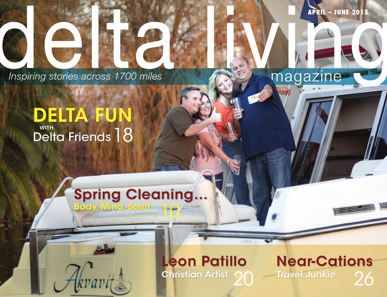 Delta living magazine april 2015 by How I Committed Journalism - Issuu
