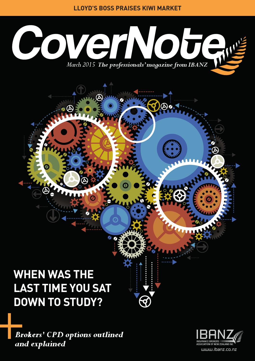 CoverNote March Issue 2015 by Benefitz - Issuu