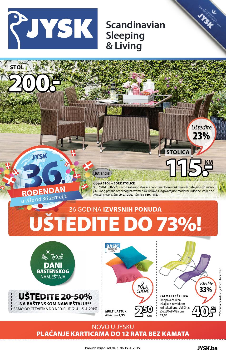 Jysk bih katalog akcija od 02 15 04 2015 by Catalog.hr - Issuu