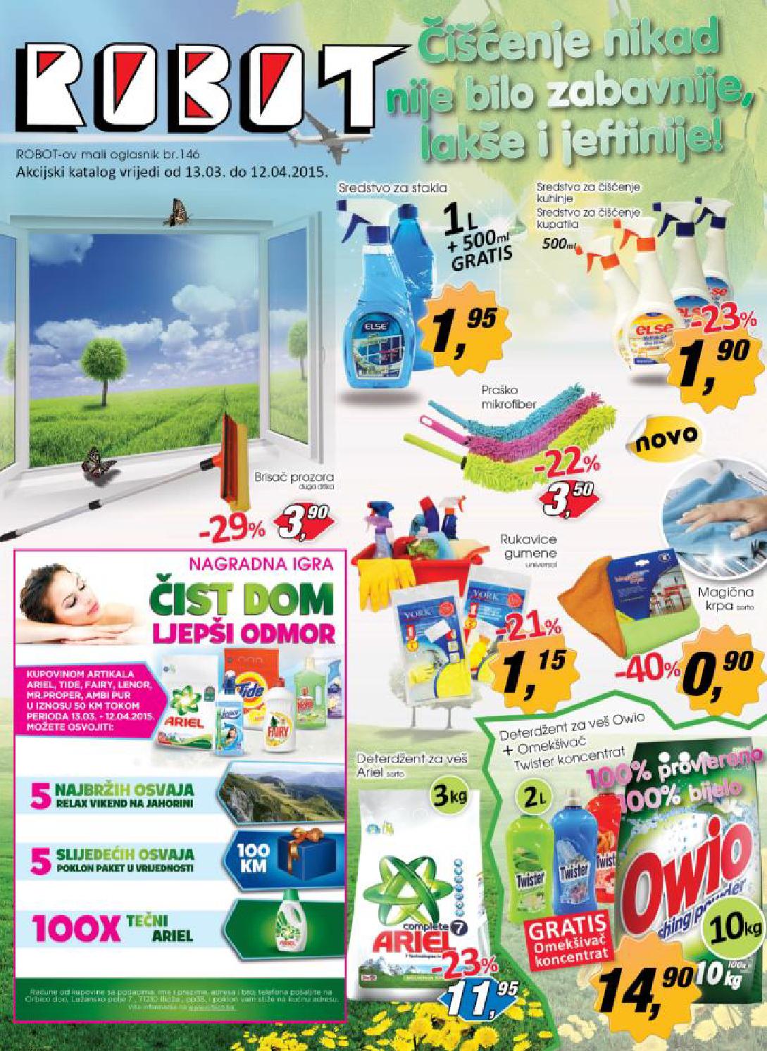 Robot katalog akcija do 12.04.2015. by Catalog.ba - Issuu