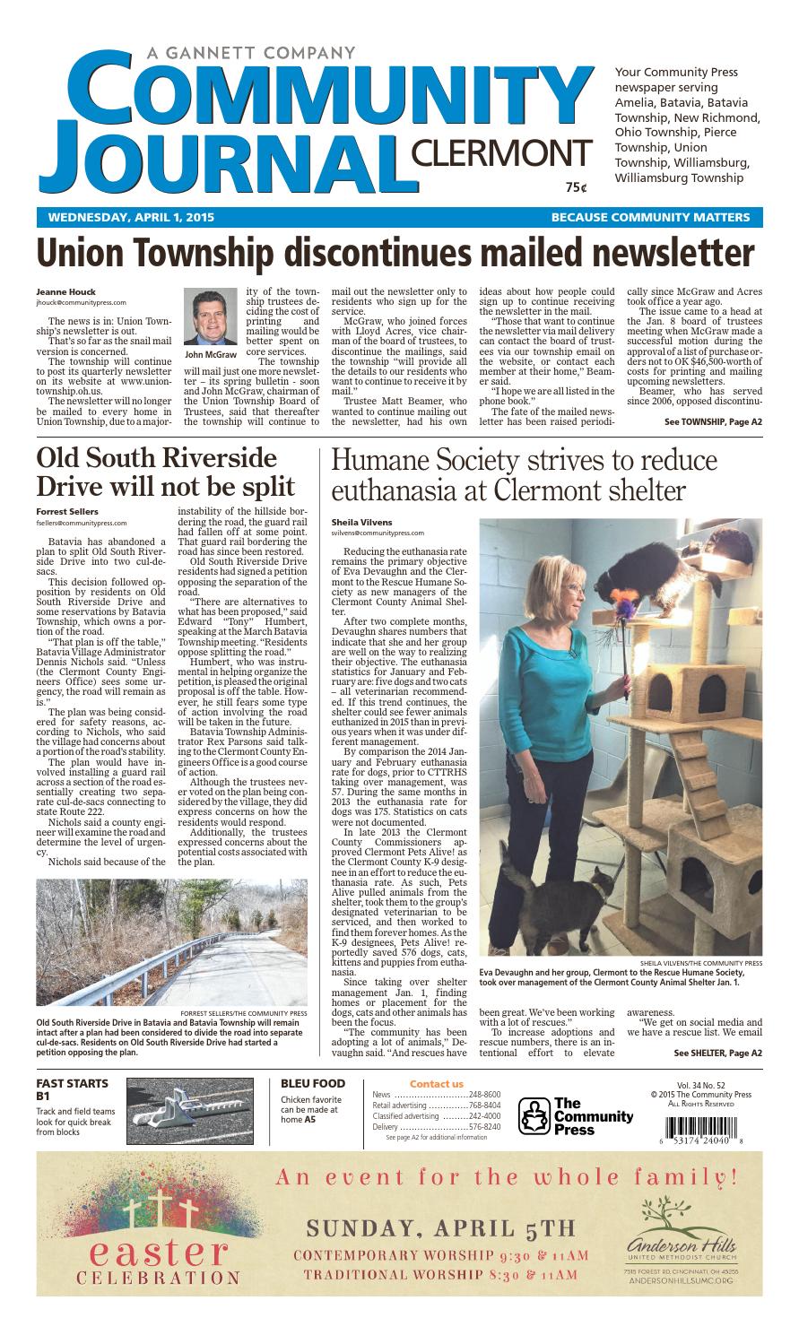 Community journal clermont 040115 by Enquirer Media - Issuu