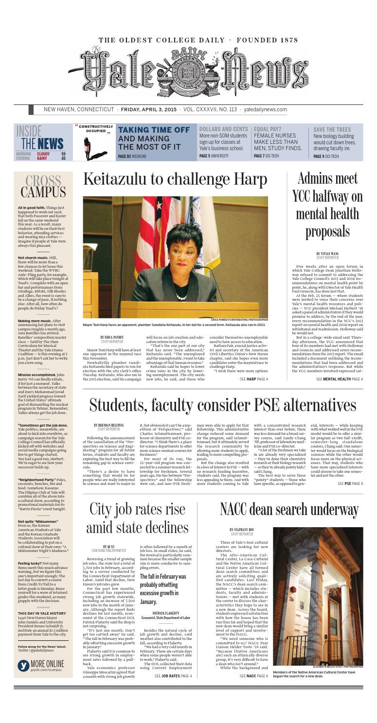 Today's Paper by Yale Daily News - Issuu